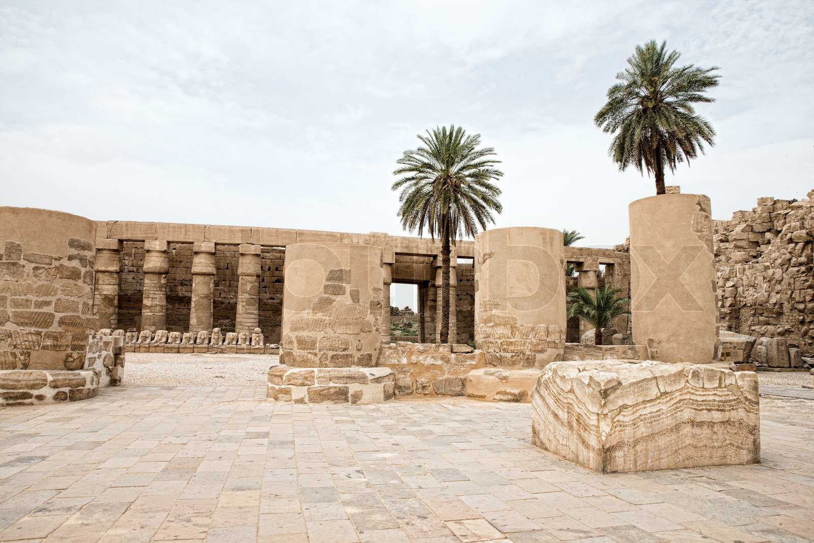 Karnak Temple in Luxor | Stock image | Colourbox