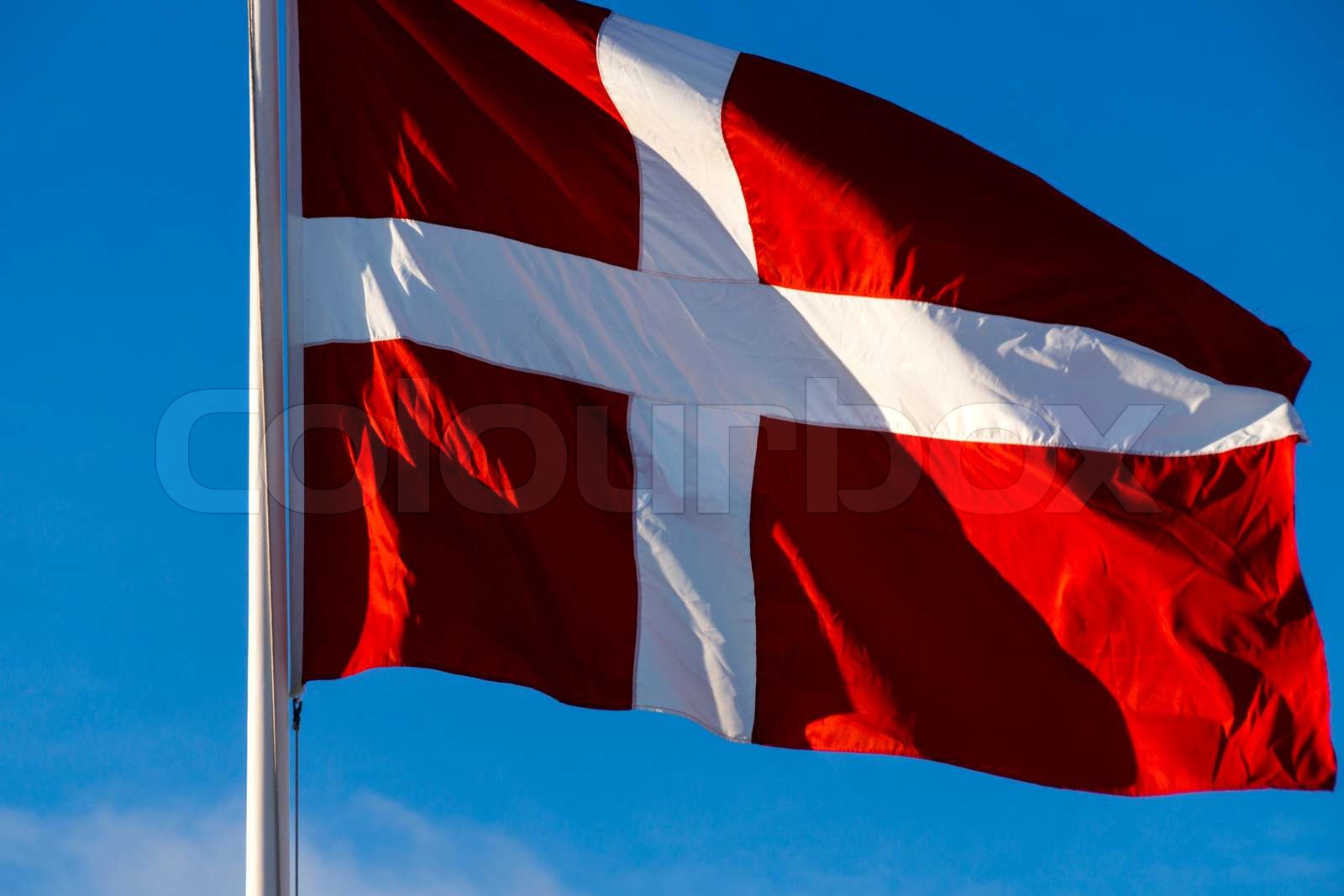 Flag of Denmark | Stock image | Colourbox