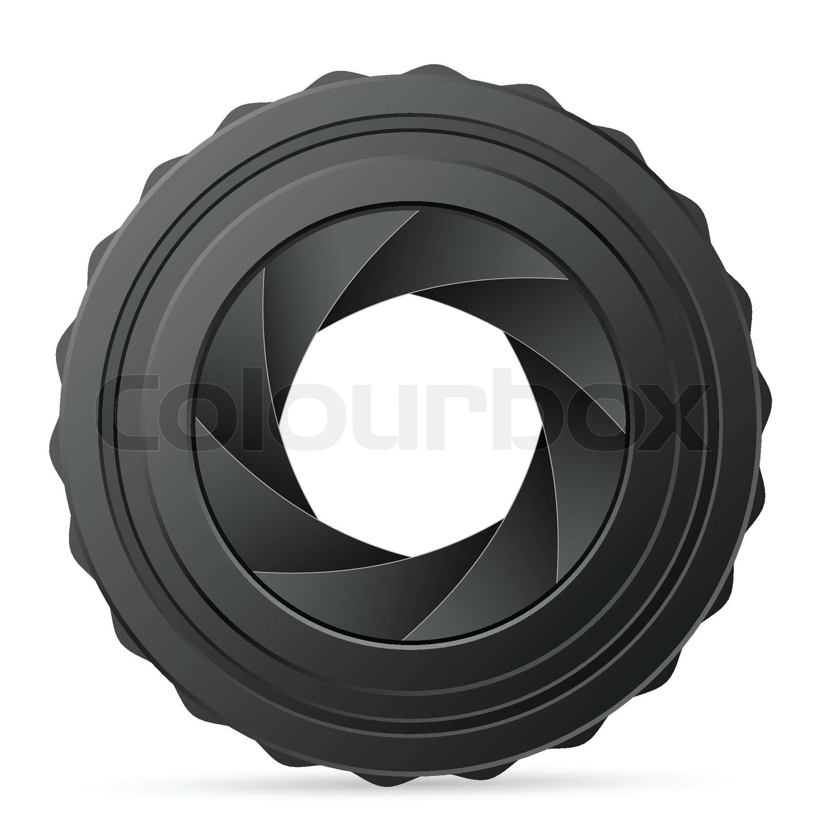 camera shutter | Stock vector | Colourbox