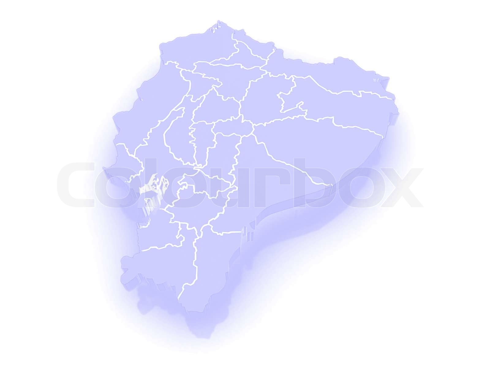 World Map Of Ecuador
