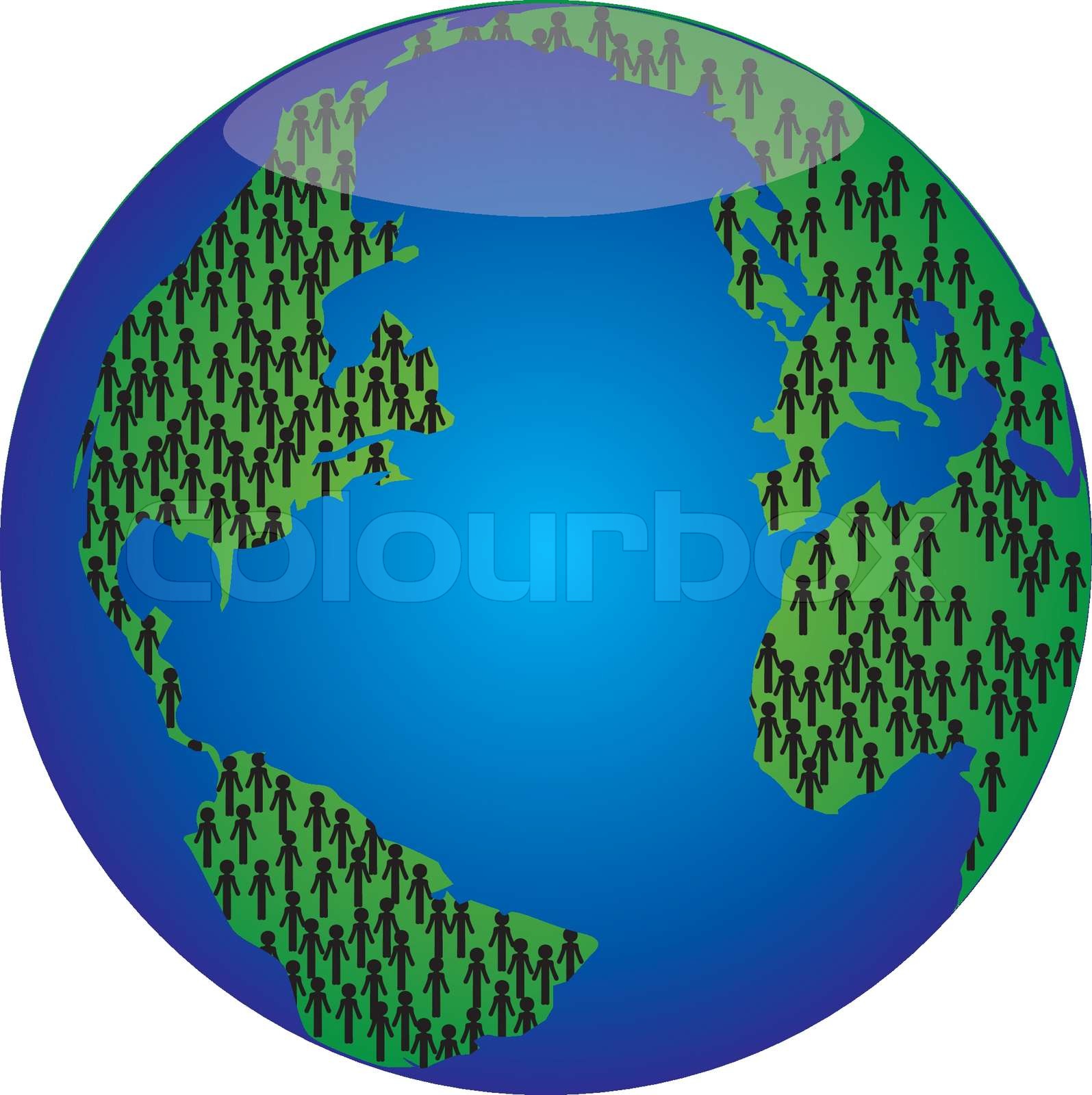 people in the world | Stock vector | Colourbox