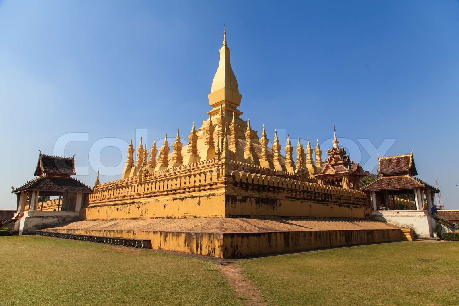 Wat Phra That Luang | Stock image | Colourbox