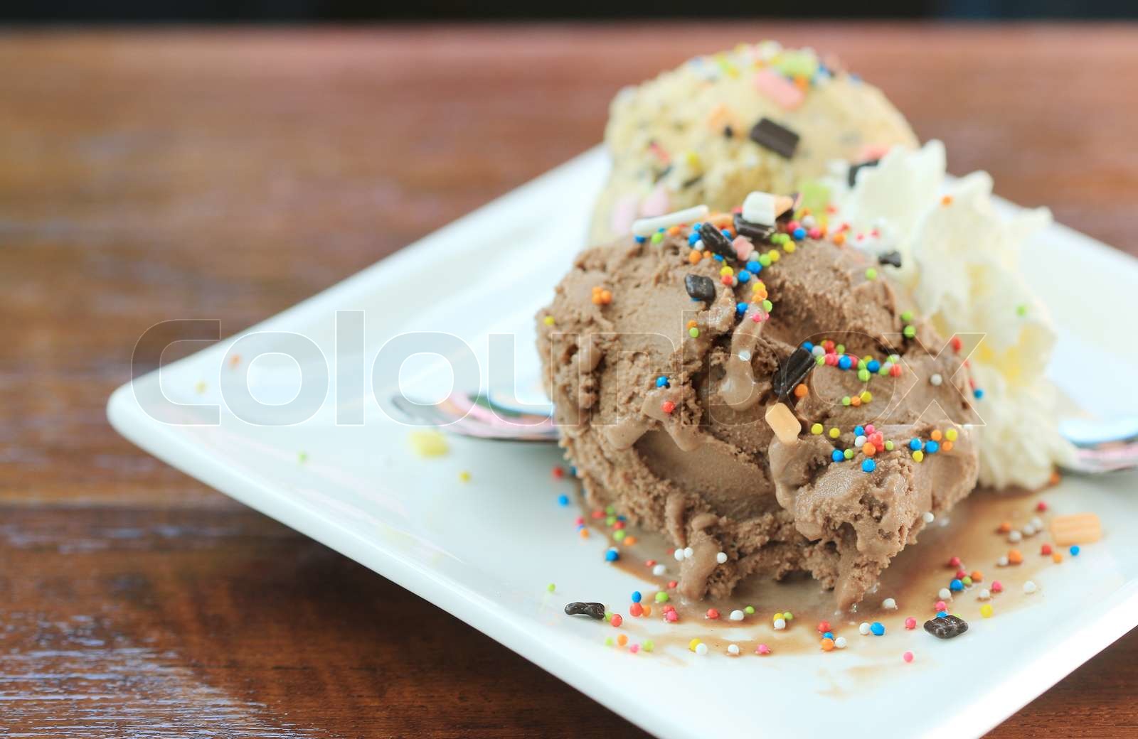 Ice cream. | Stock image | Colourbox