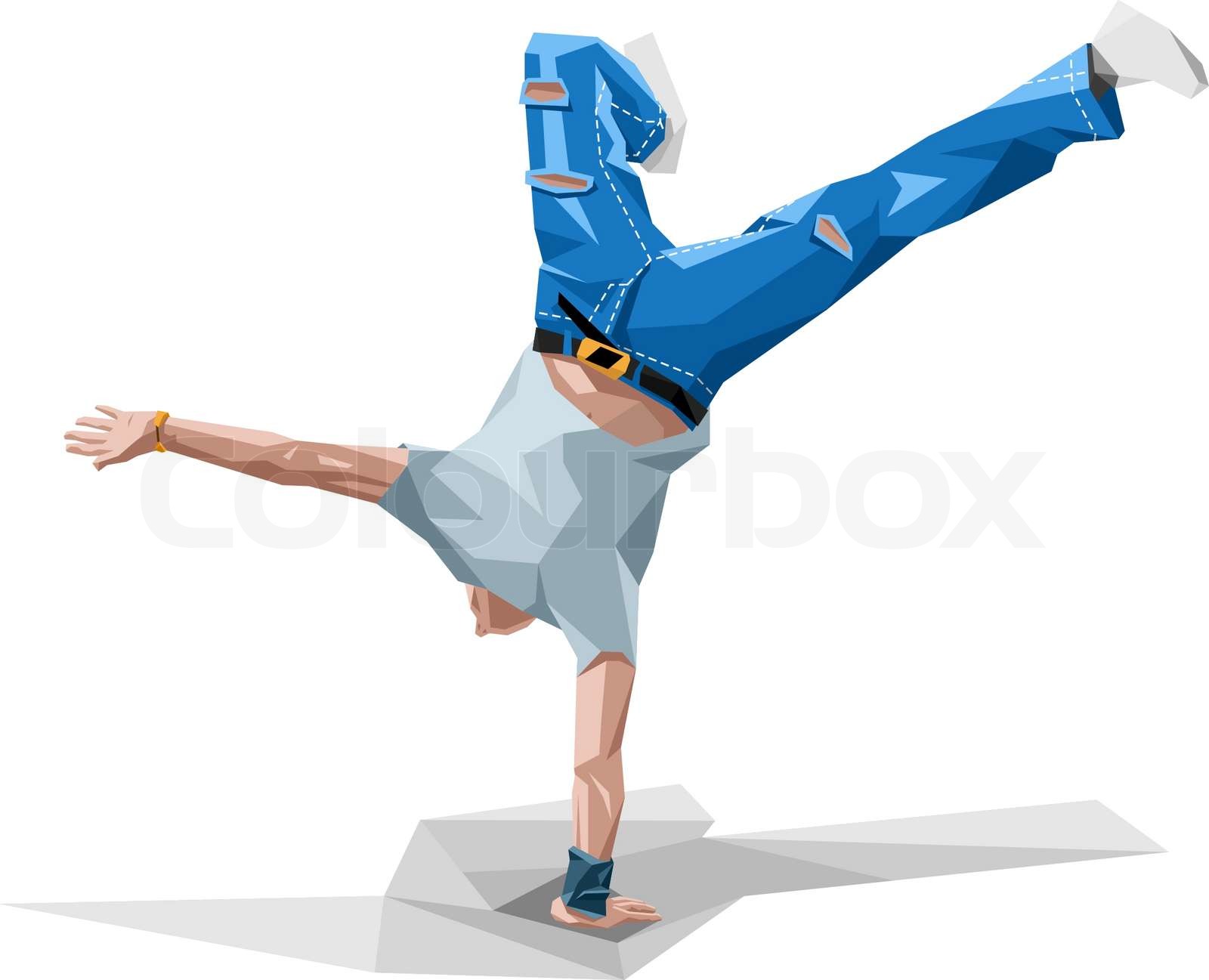 breakdancing | Stock vector | Colourbox