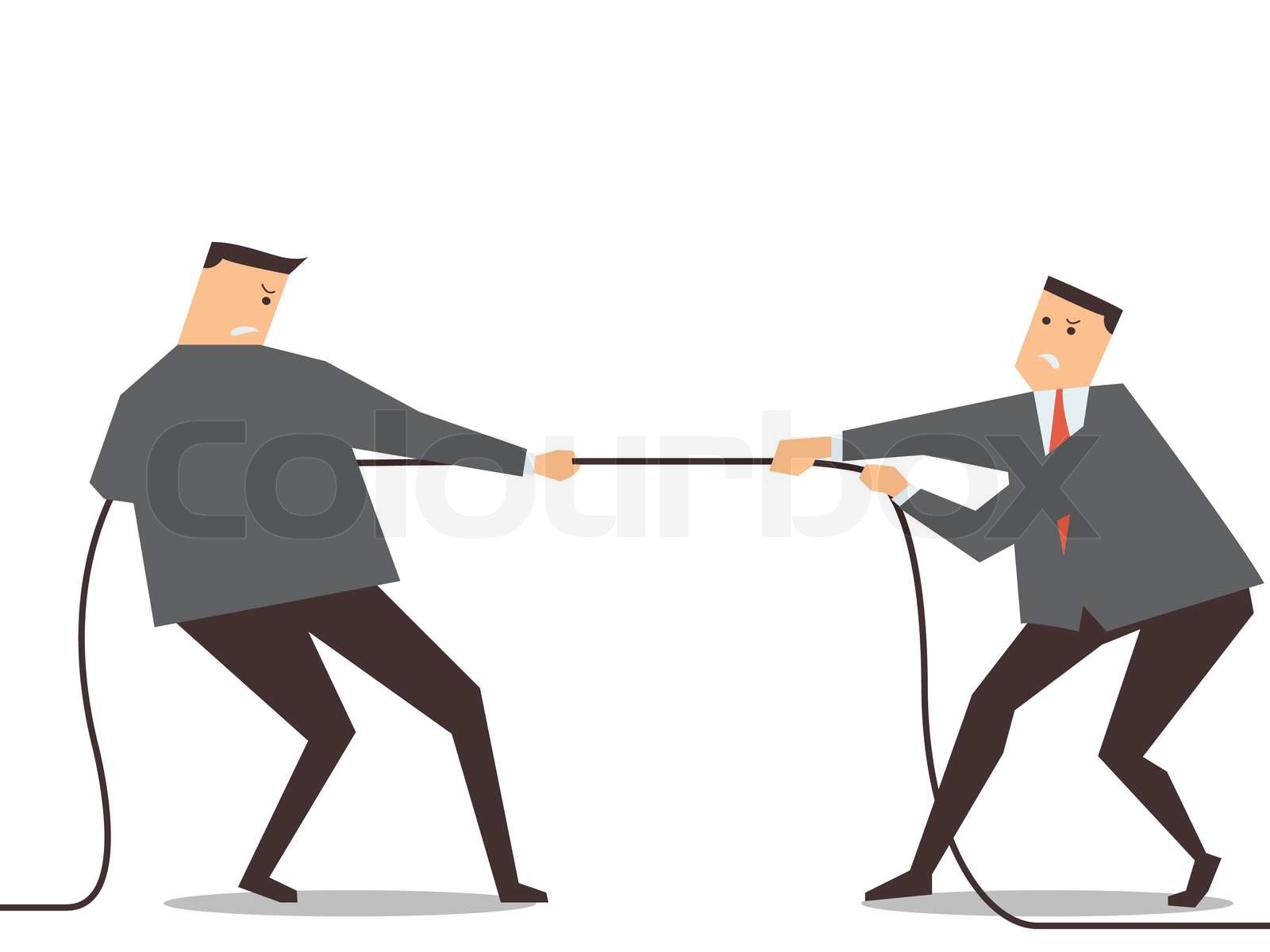 Business competition | Stock vector | Colourbox