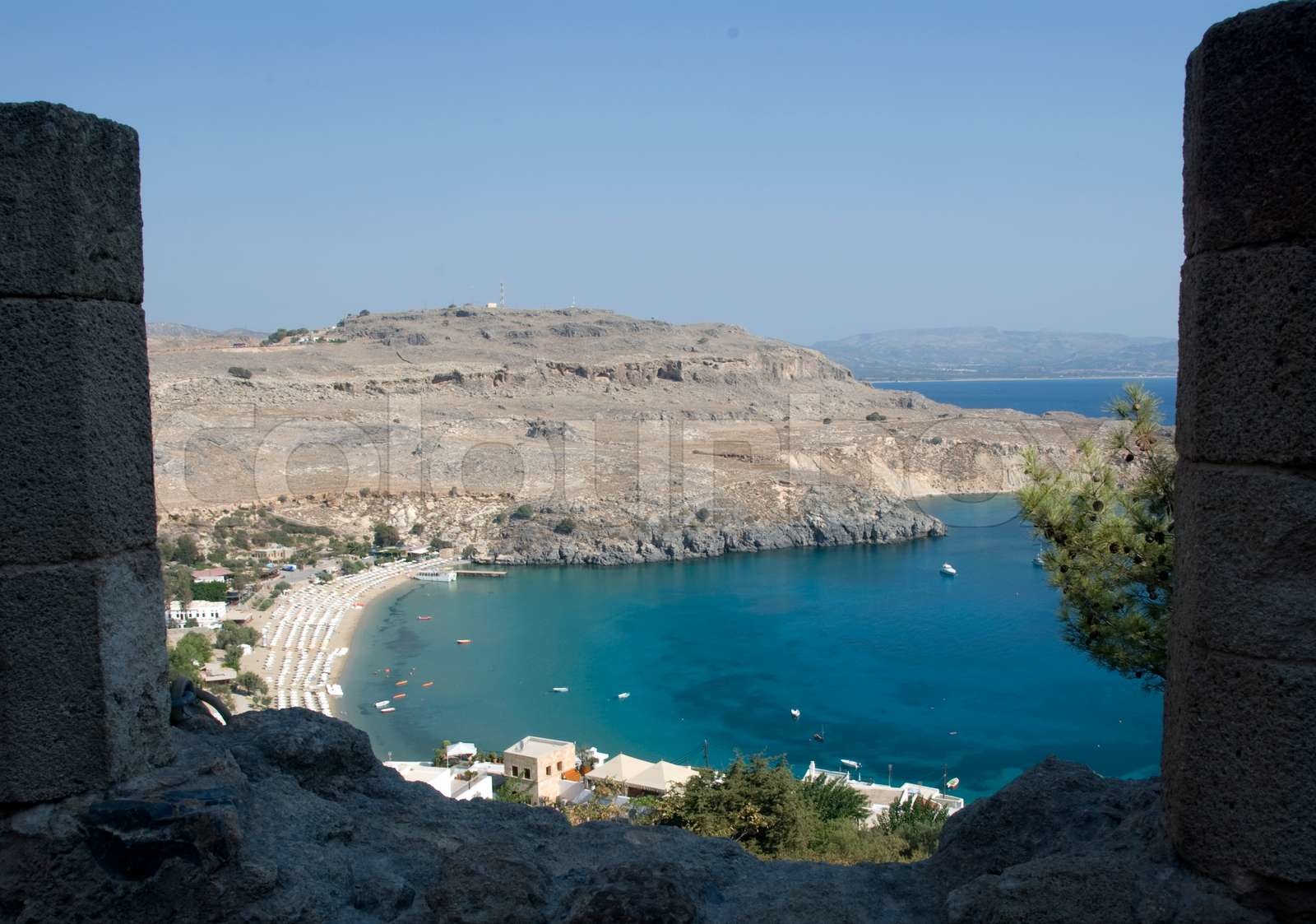 greece bay at crete | Stock image | Colourbox