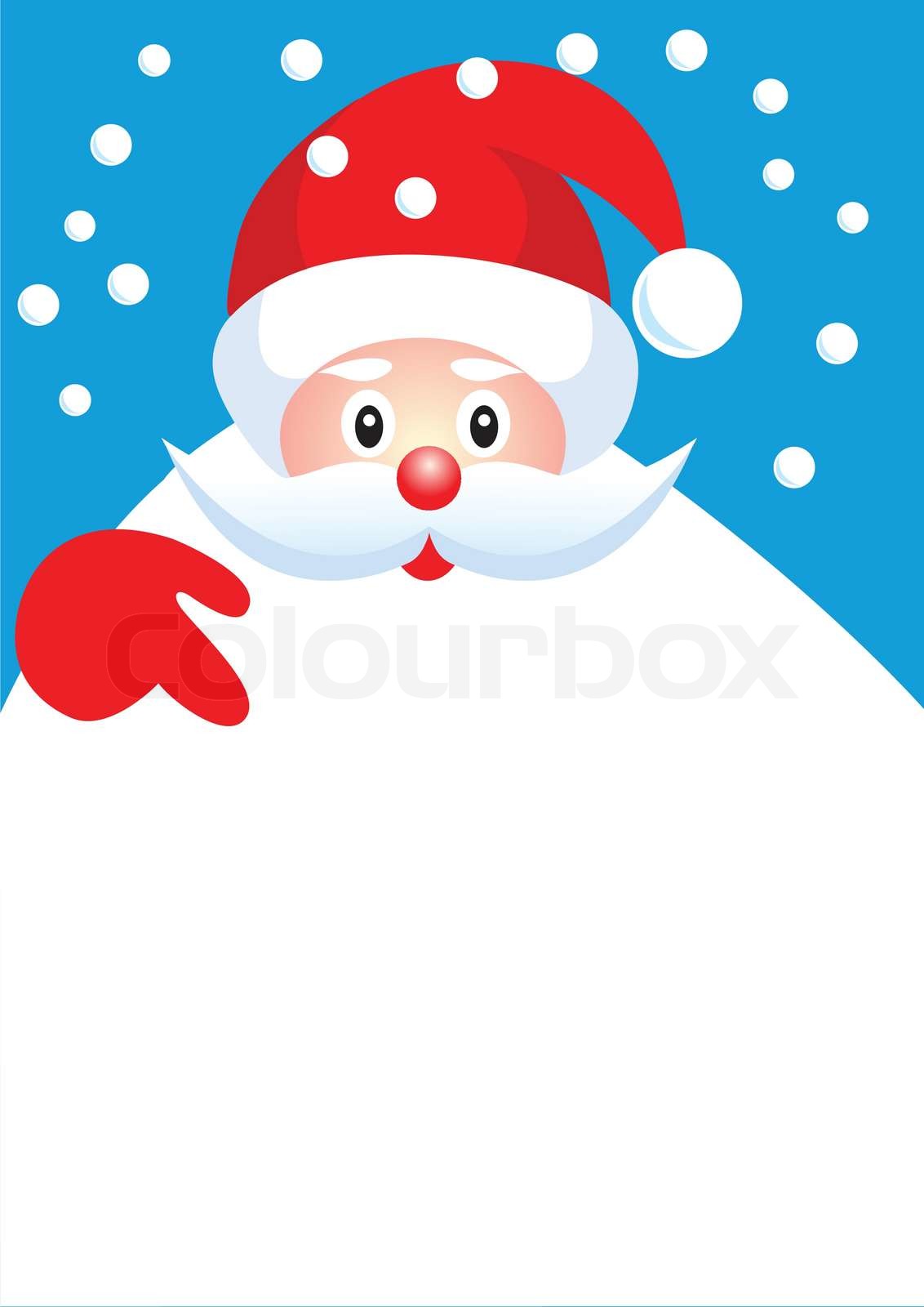 Glad julemand | Stock vektor | Colourbox