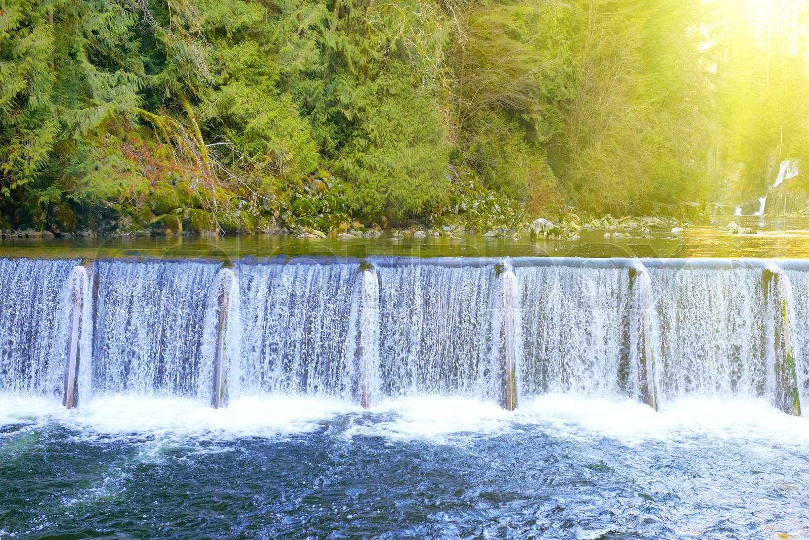 Waterfall cascade | Stock image | Colourbox
