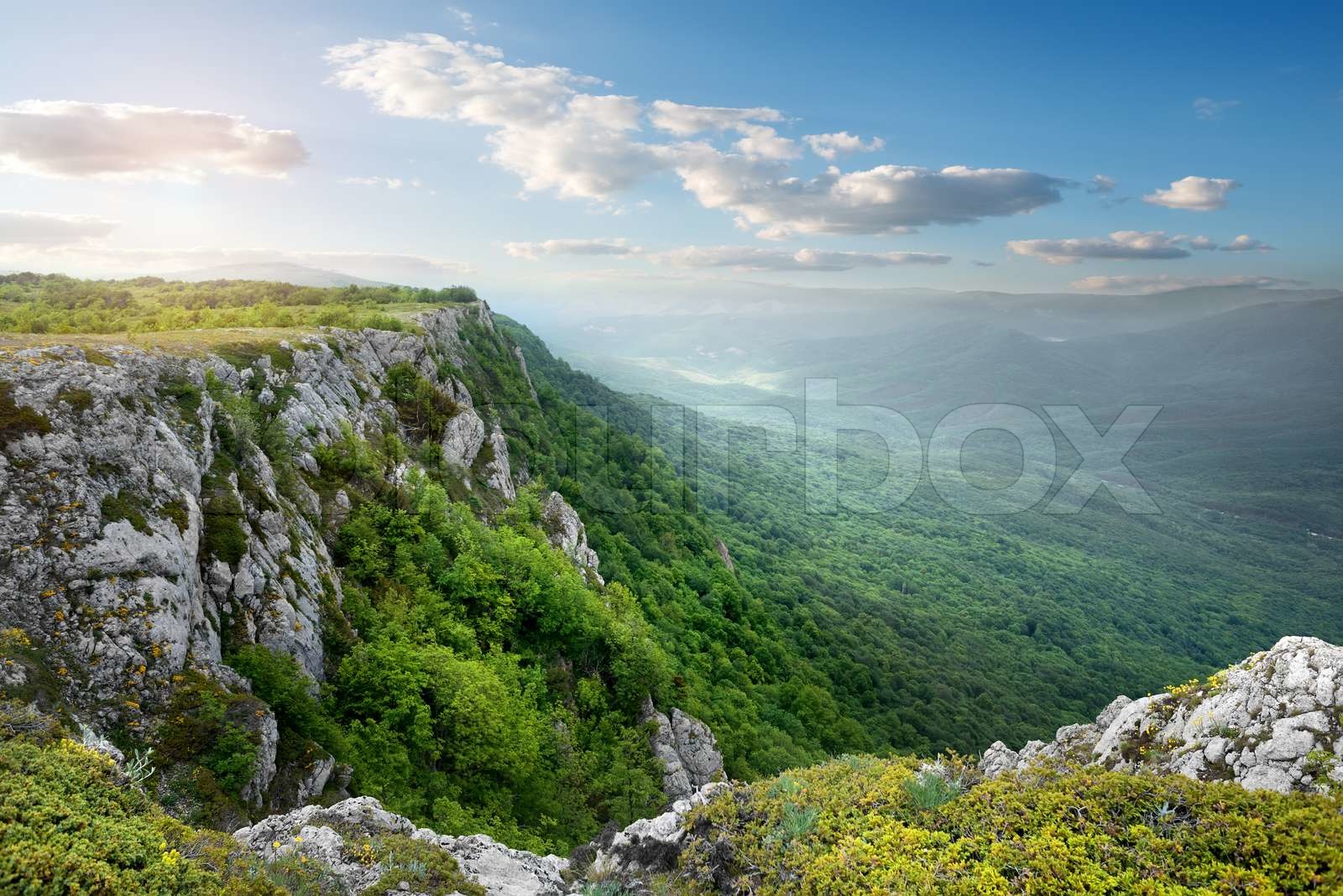 Mountain plateau | Stock image | Colourbox