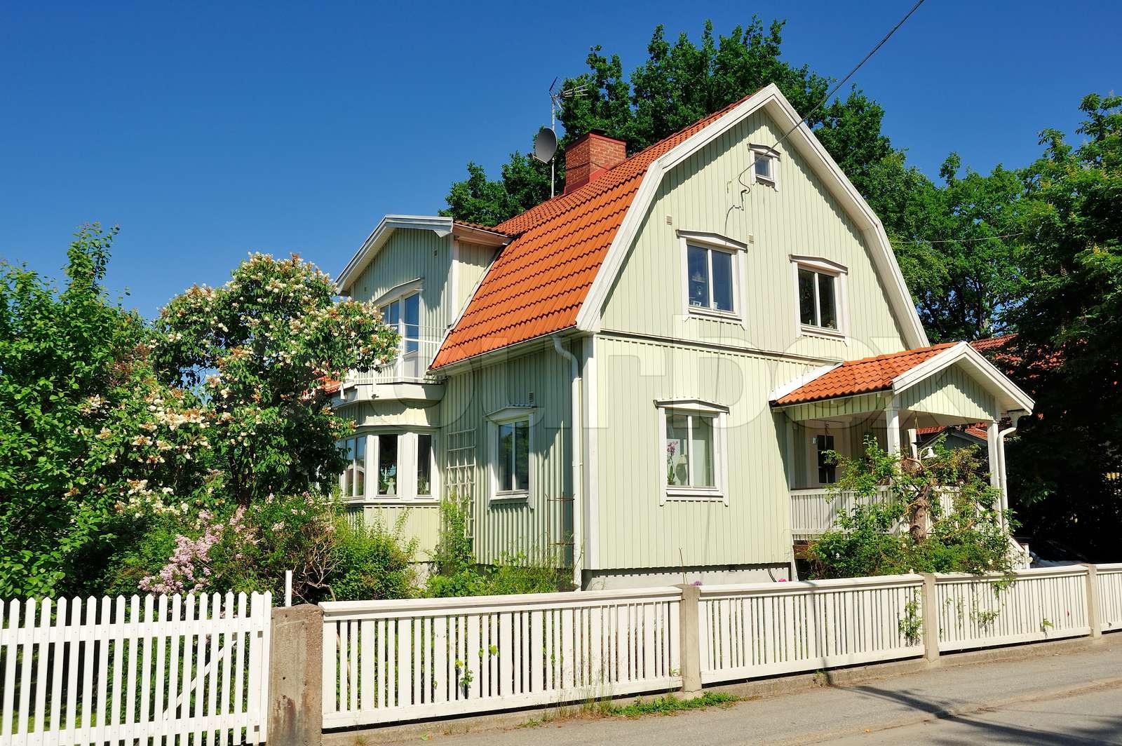 Swedish housing | Stock image | Colourbox