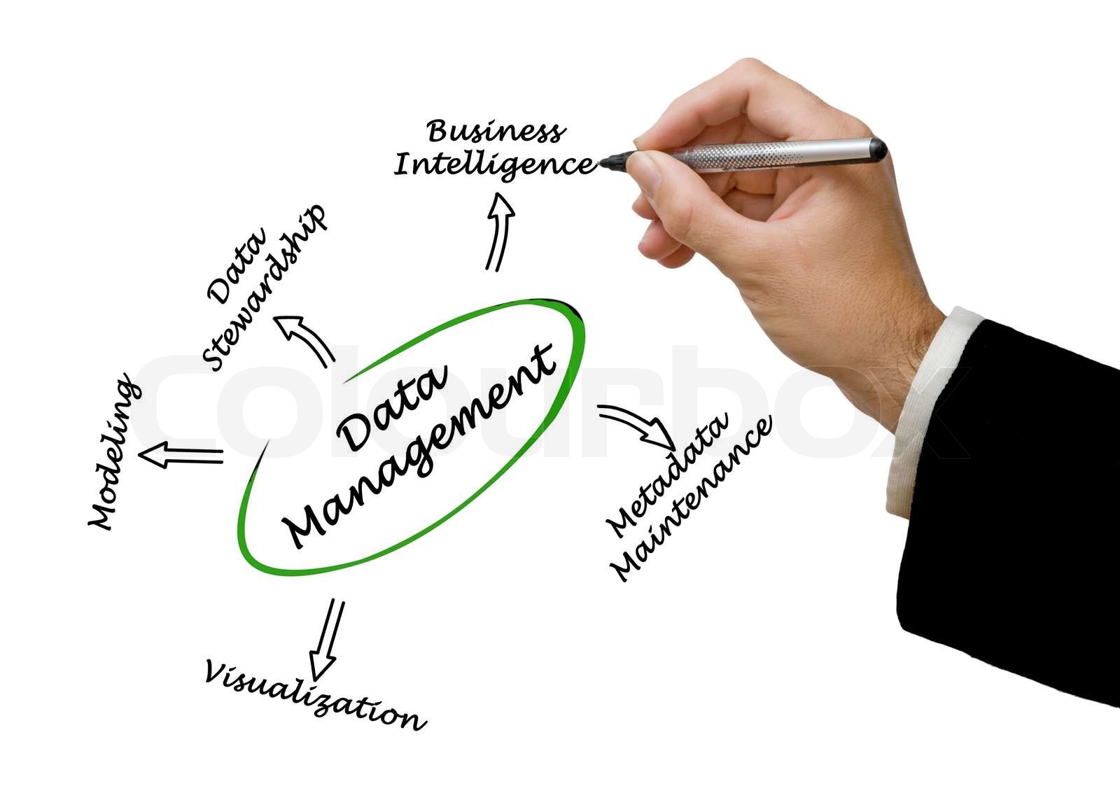 Data Management | Stock image | Colourbox