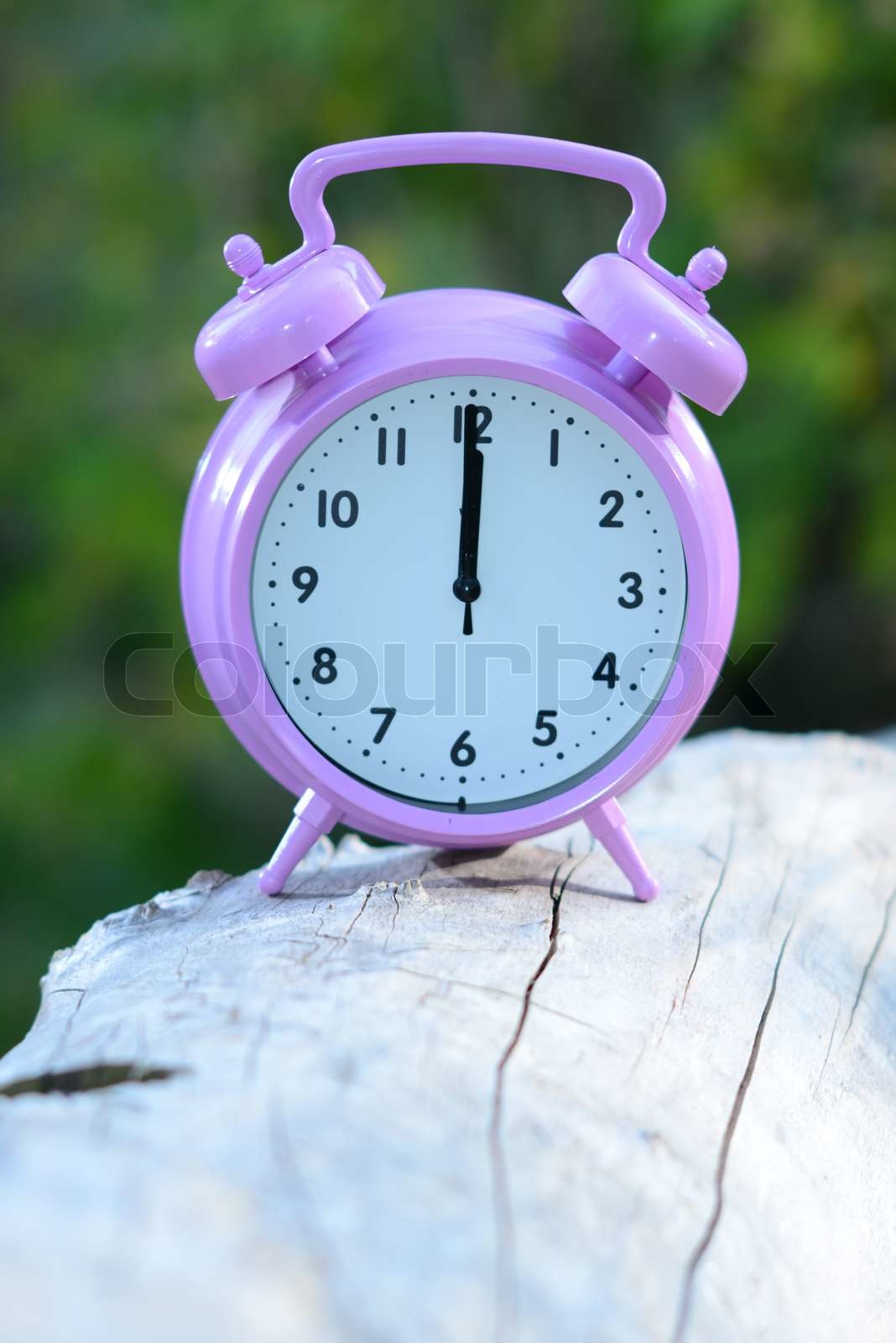 alarm clock outdoors | Stock image | Colourbox