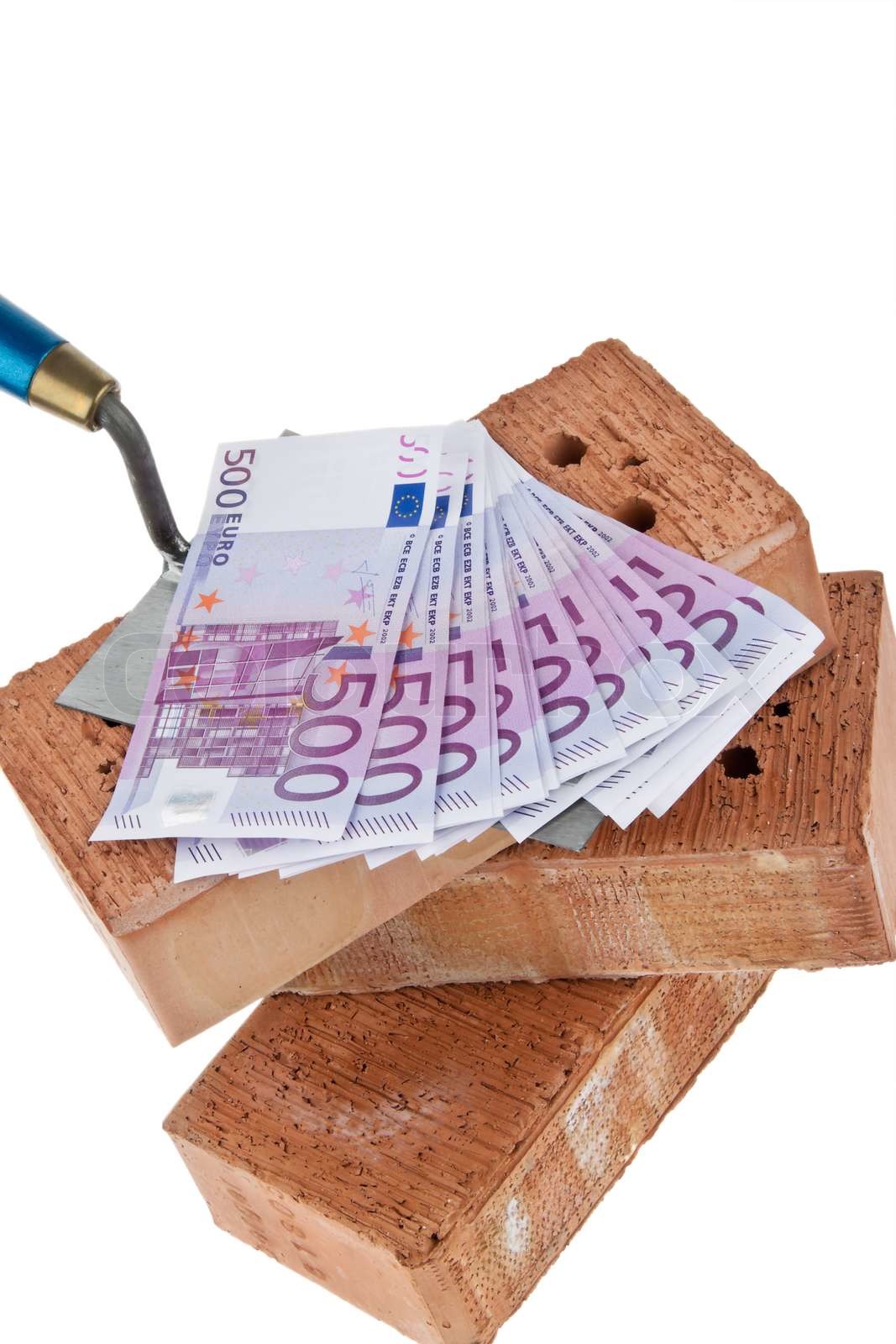 Example picture house construction, financing, building society ...