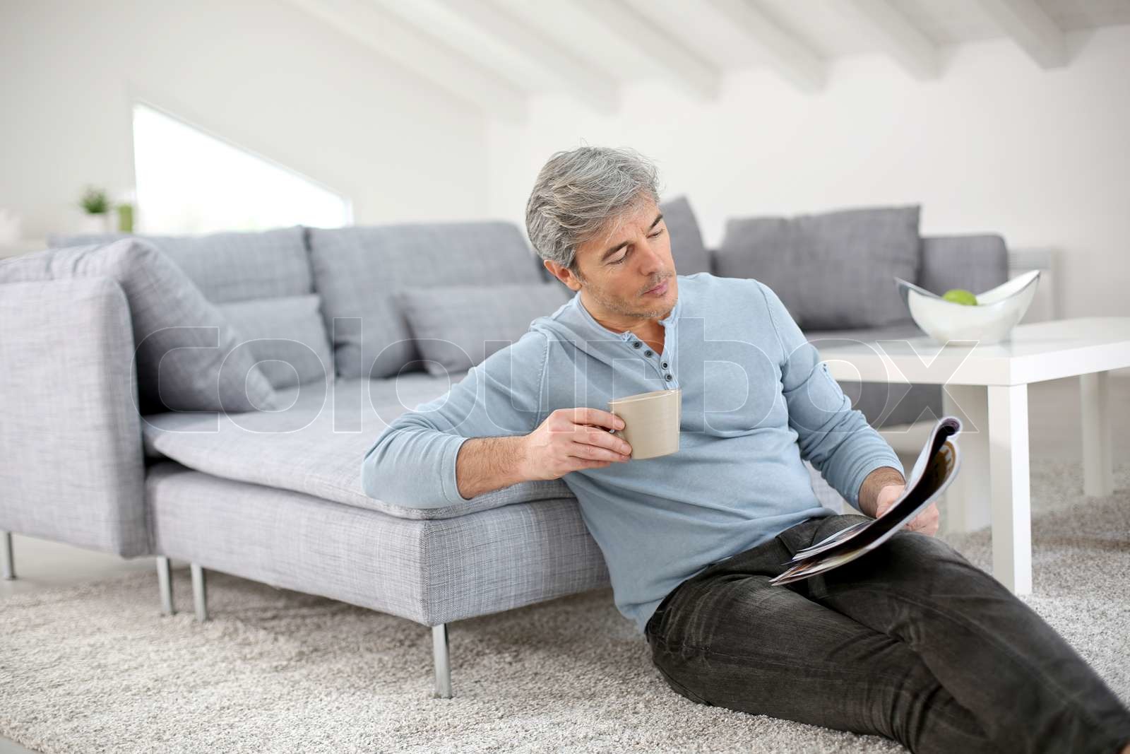 man, single, 40s | Stock image | Colourbox