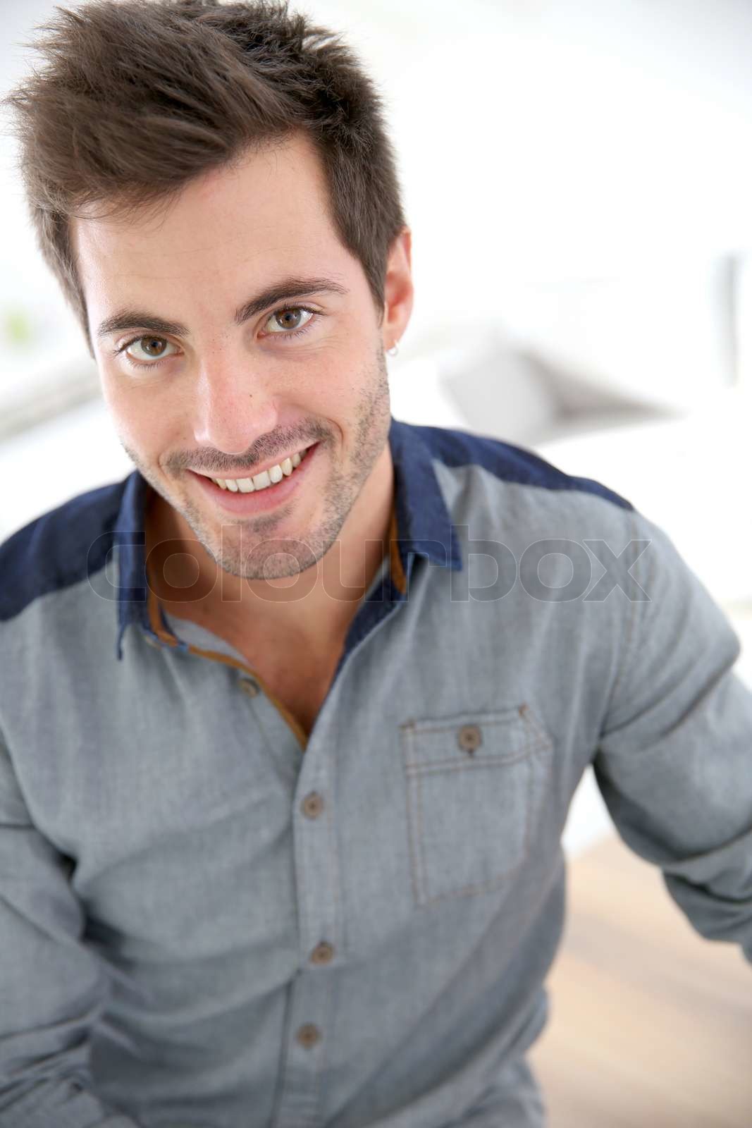 man, guy, smile | Stock image | Colourbox