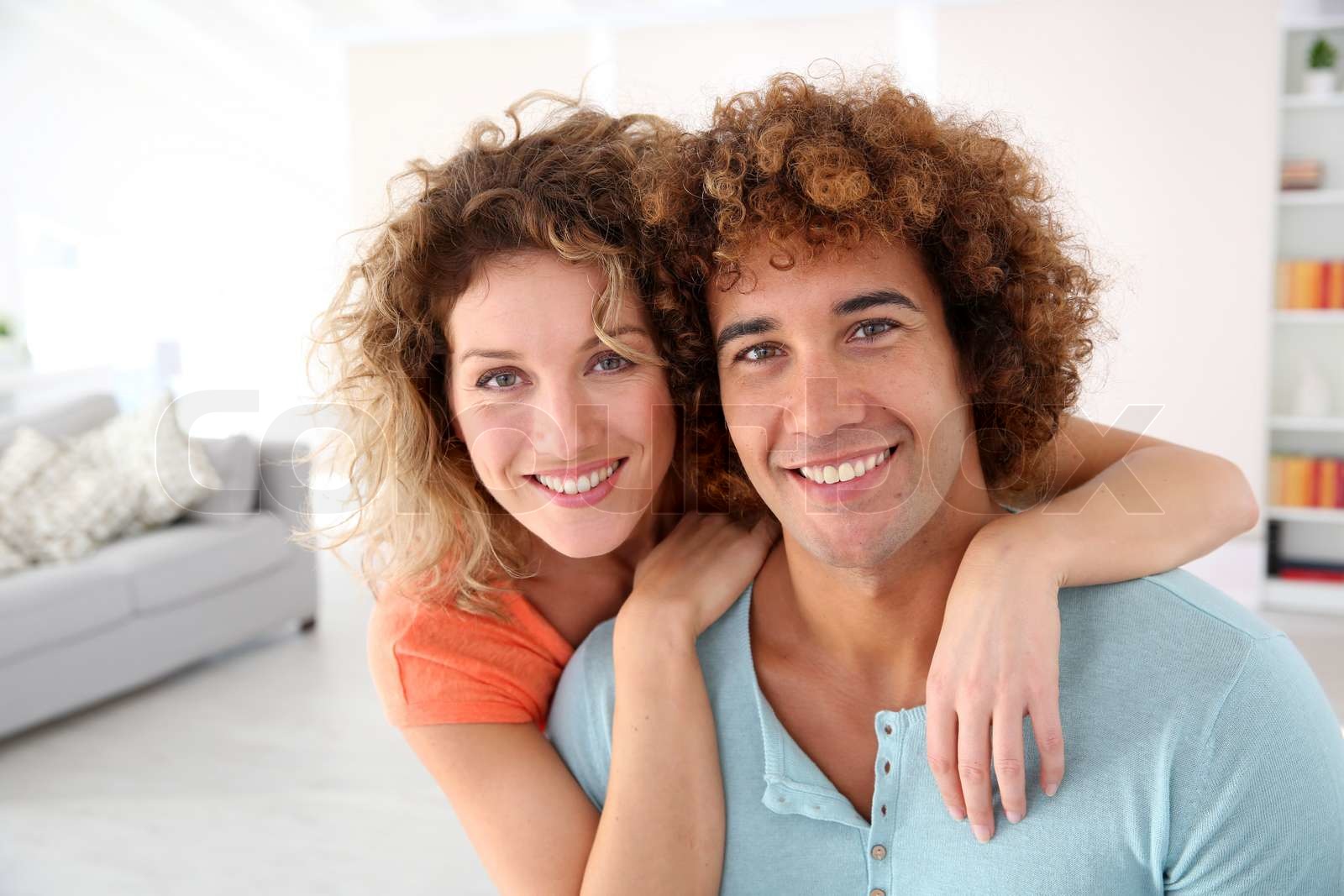 couple, man, 40s | Stock image | Colourbox