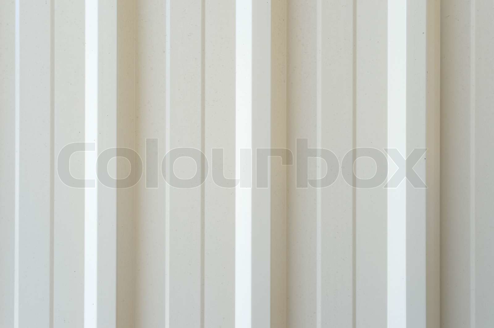 Corrugated Iron Sheeting | Stock image | Colourbox