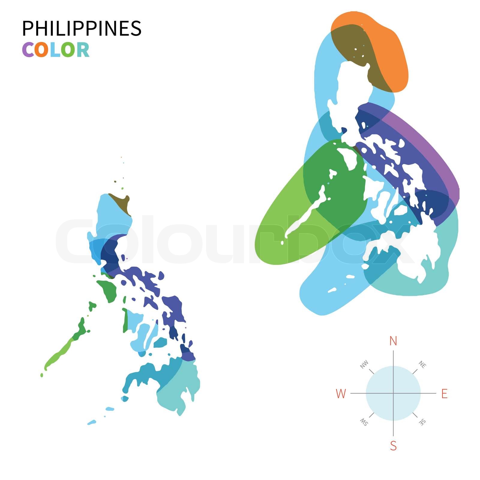 Philippines Map Vector