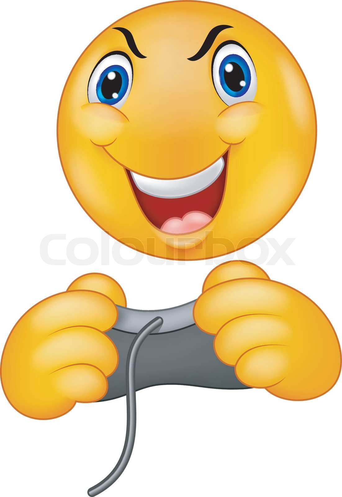 smiley, avatar, mand | Stock vektor | Colourbox