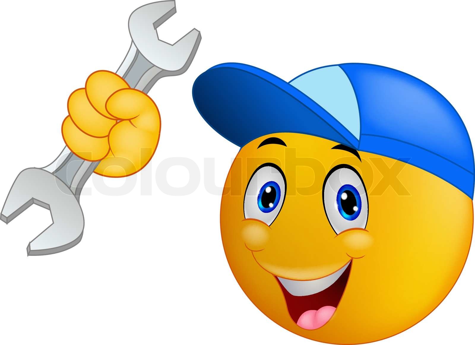 smiley, nyd, tekniker | Stock vektor | Colourbox