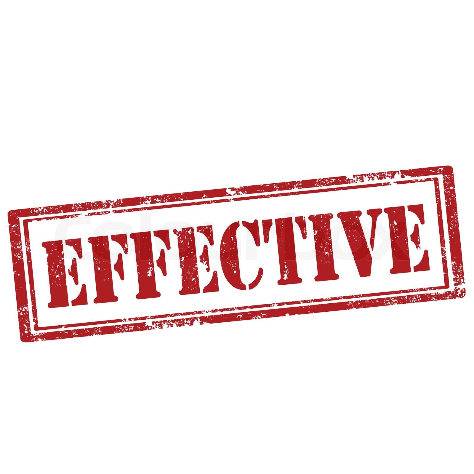 Effective-stamp | Stock vector | Colourbox