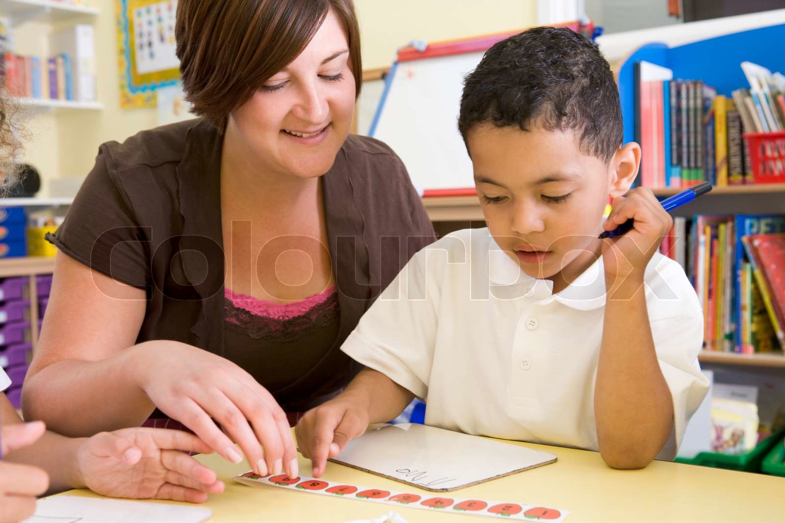 numbers, pupil, student | Stock image | Colourbox