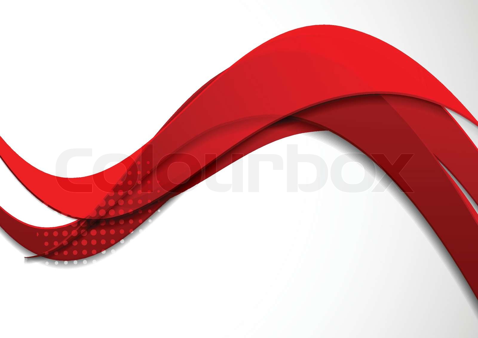 Abstract wavy | Stock vector | Colourbox