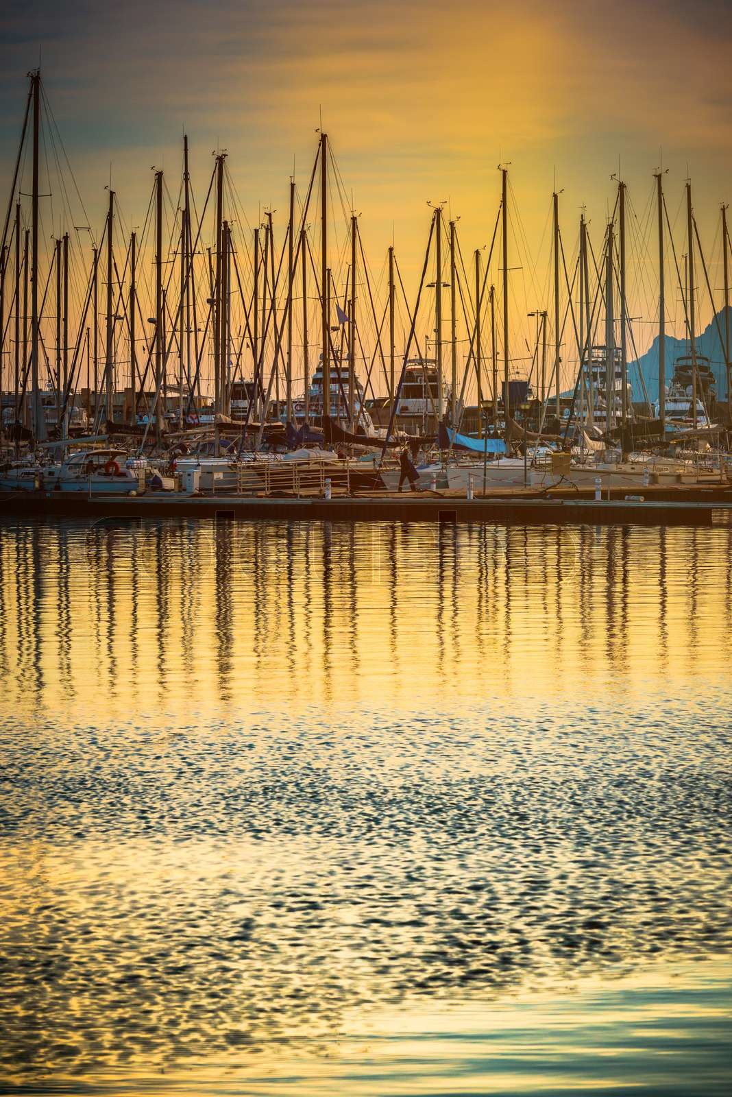 Yacht port | Stock image | Colourbox