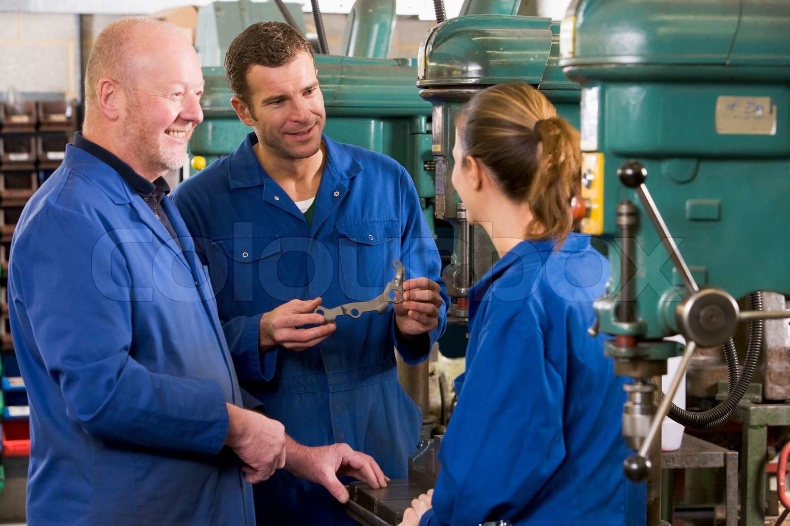 arbejder, arbejde, industri | Stock foto | Colourbox