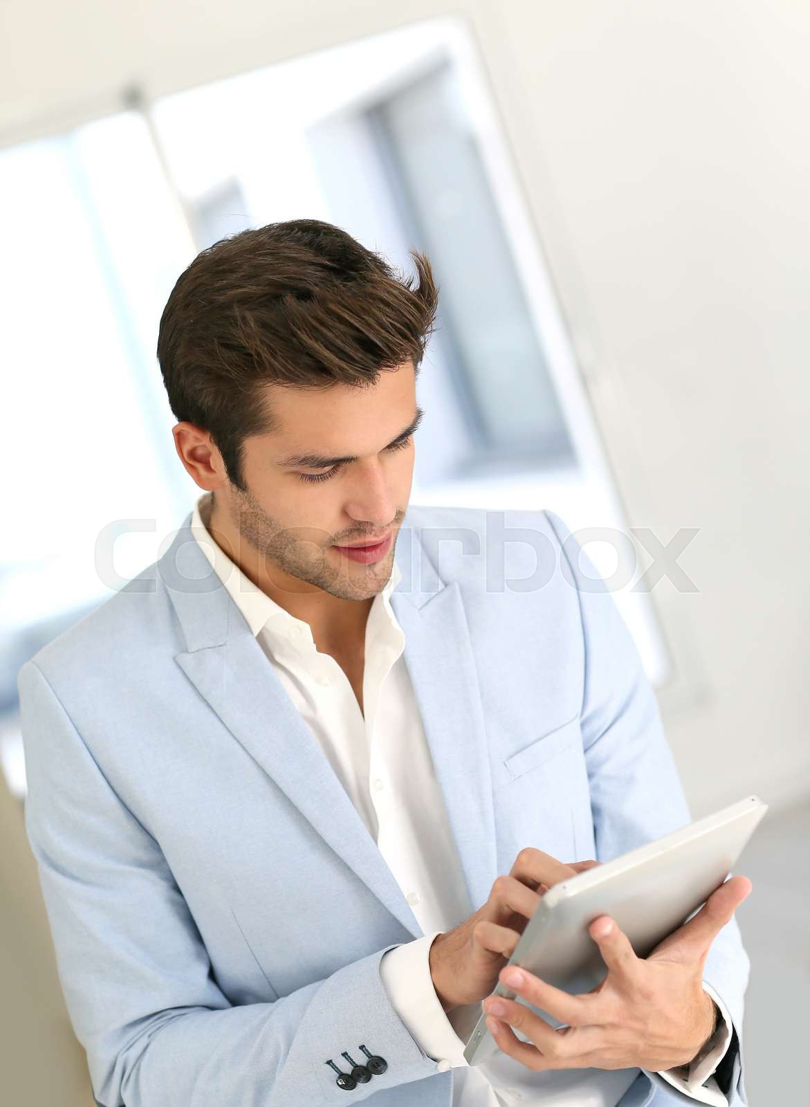 portrait, man, handsome | Stock image | Colourbox