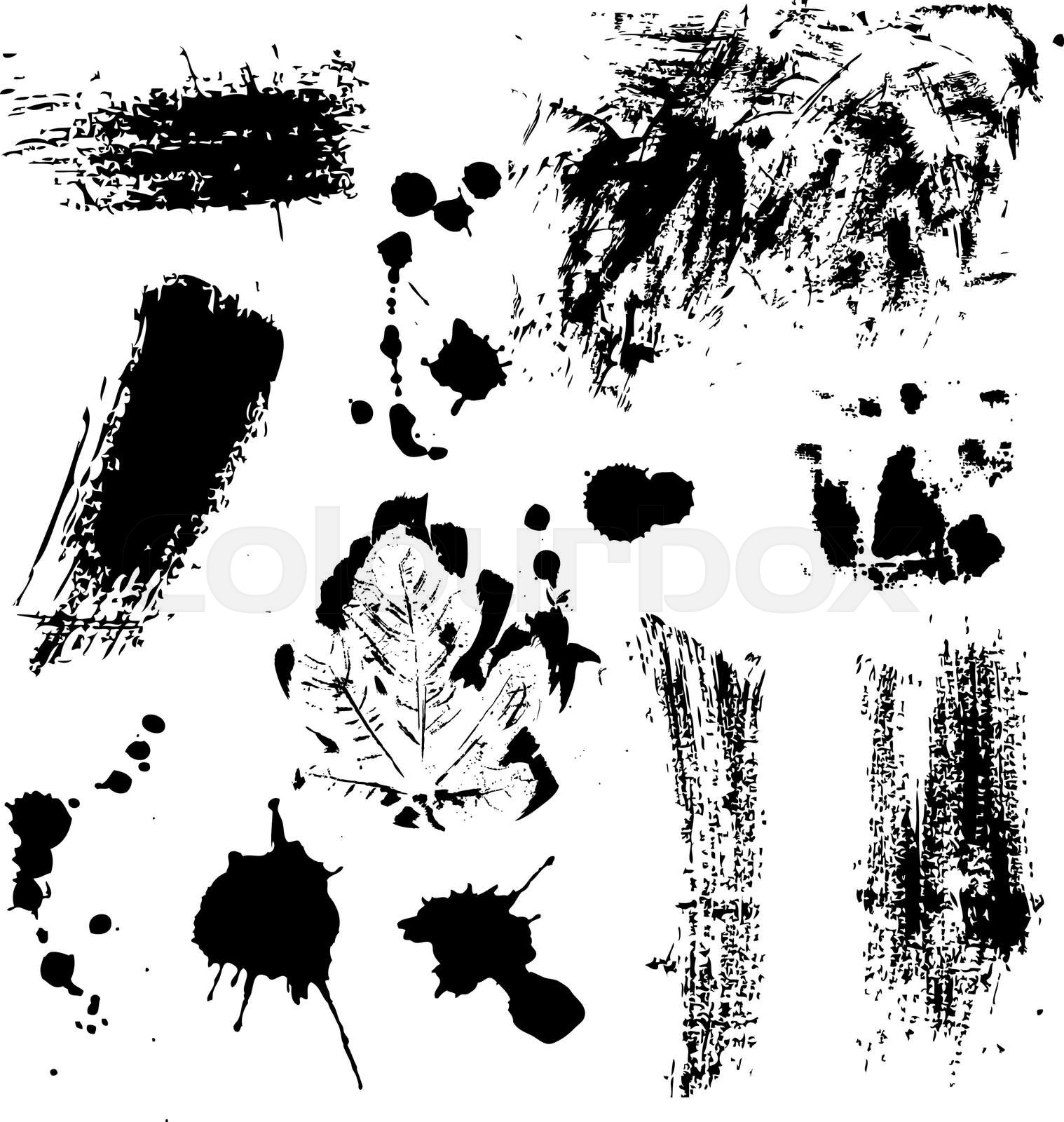 Abstract grunge design elements | Stock vector | Colourbox