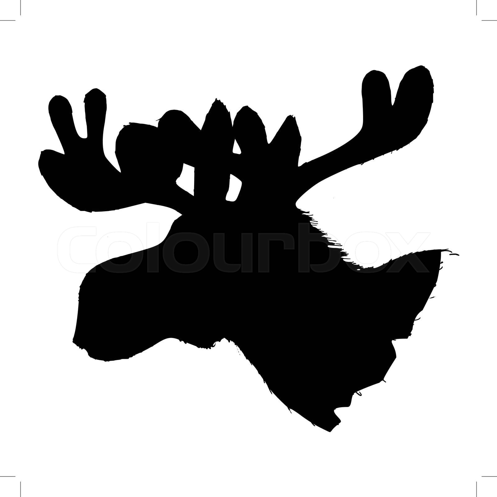 moose | Stock vector | Colourbox