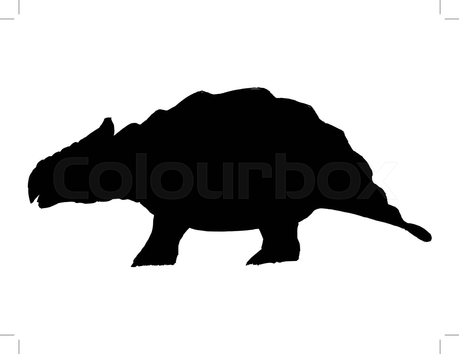 ankylosaurus | Stock vector | Colourbox