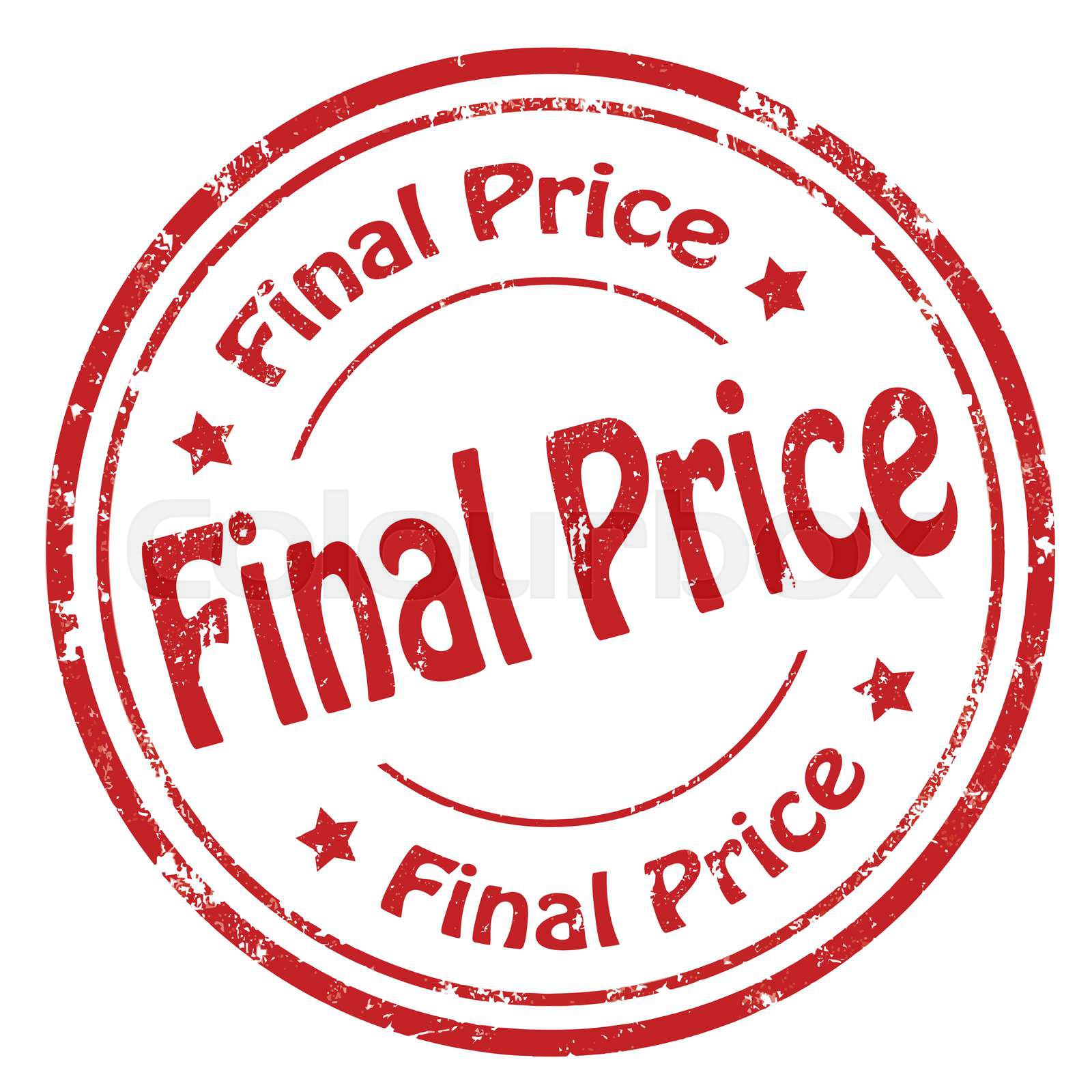 Final Price-stamp | Stock vector | Colourbox