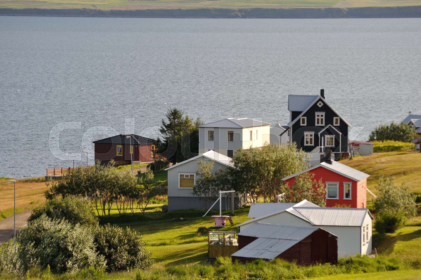Gamle huse på landet | Stock foto | Colourbox