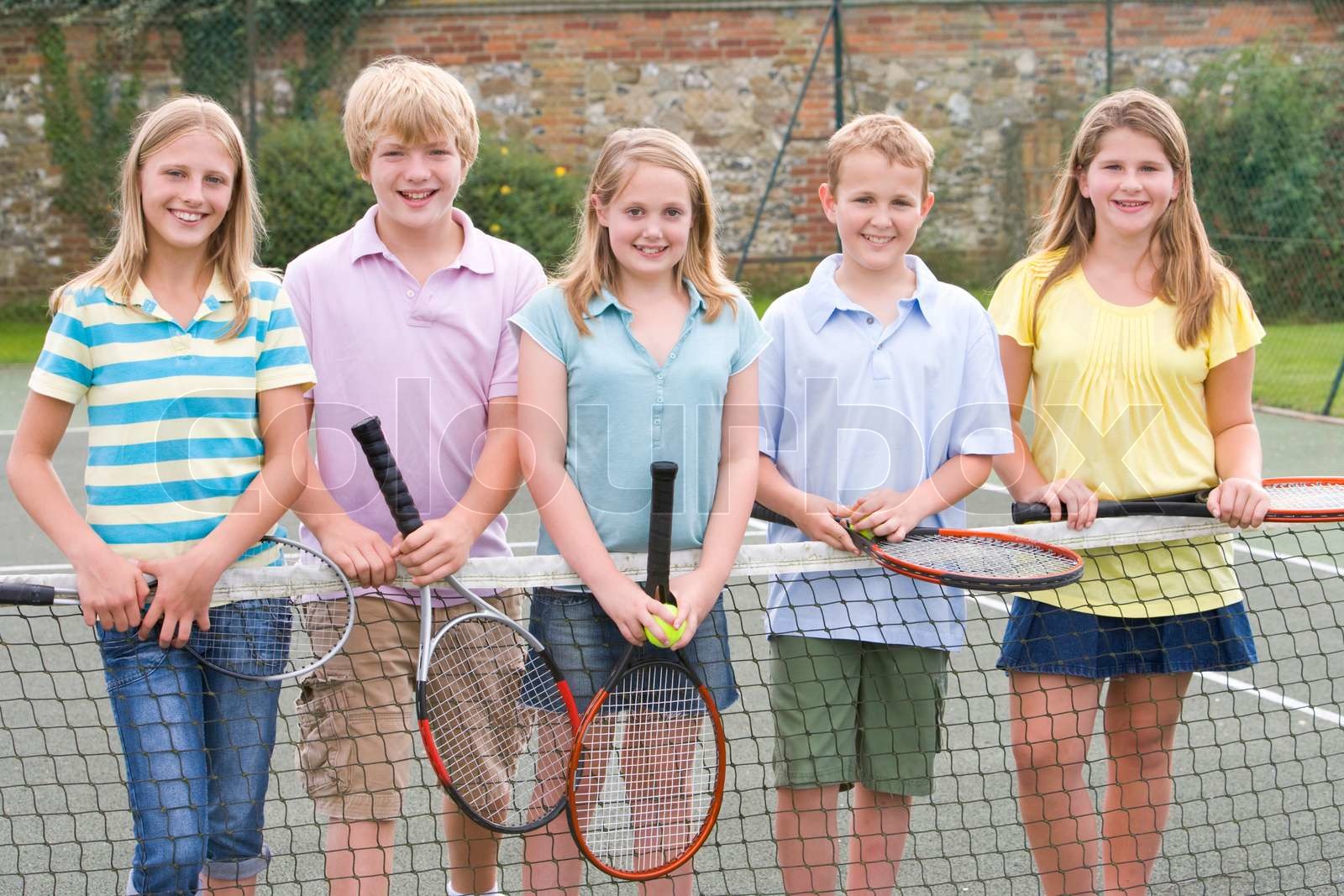 children, kids, sport | Stock image | Colourbox