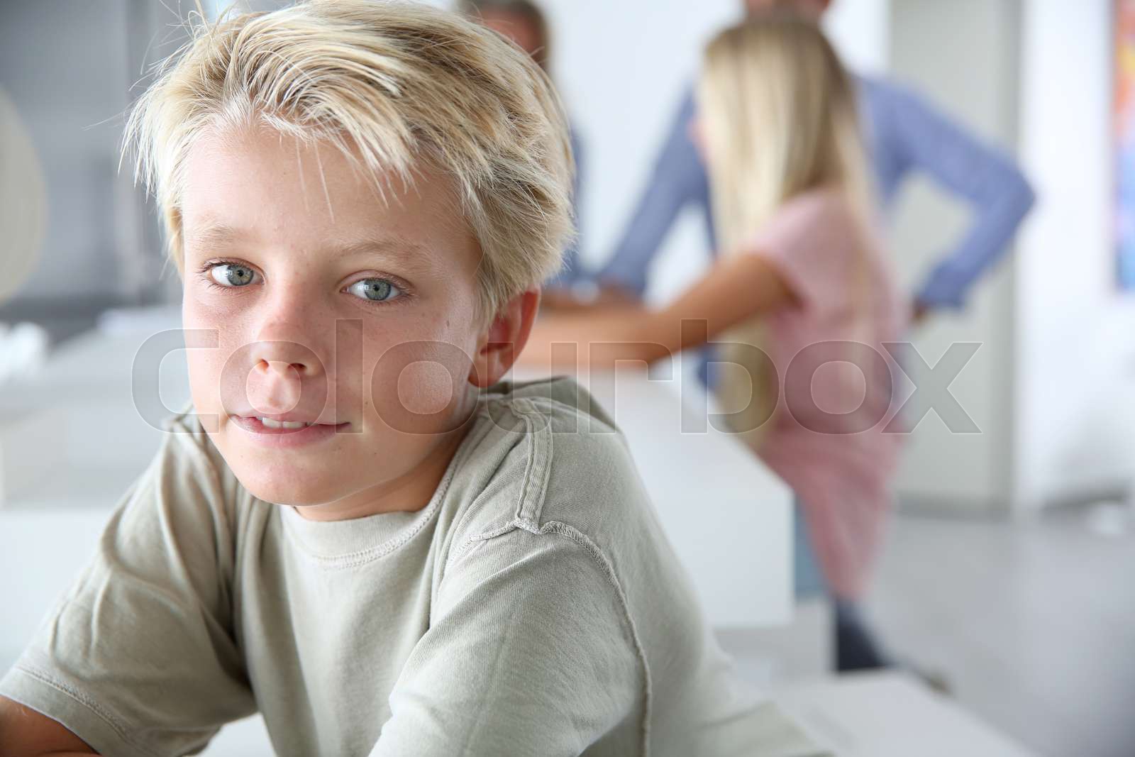 kid, boy, one person | Stock image | Colourbox