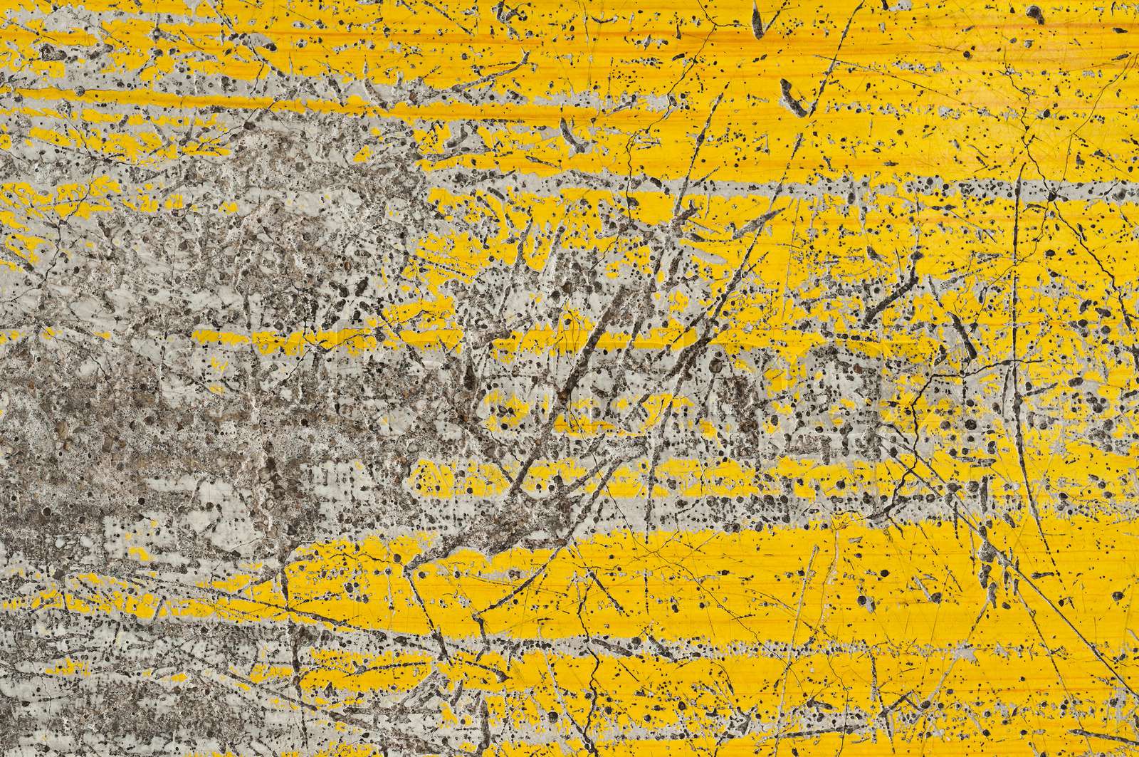 Old yellow painted wall | Stock image | Colourbox