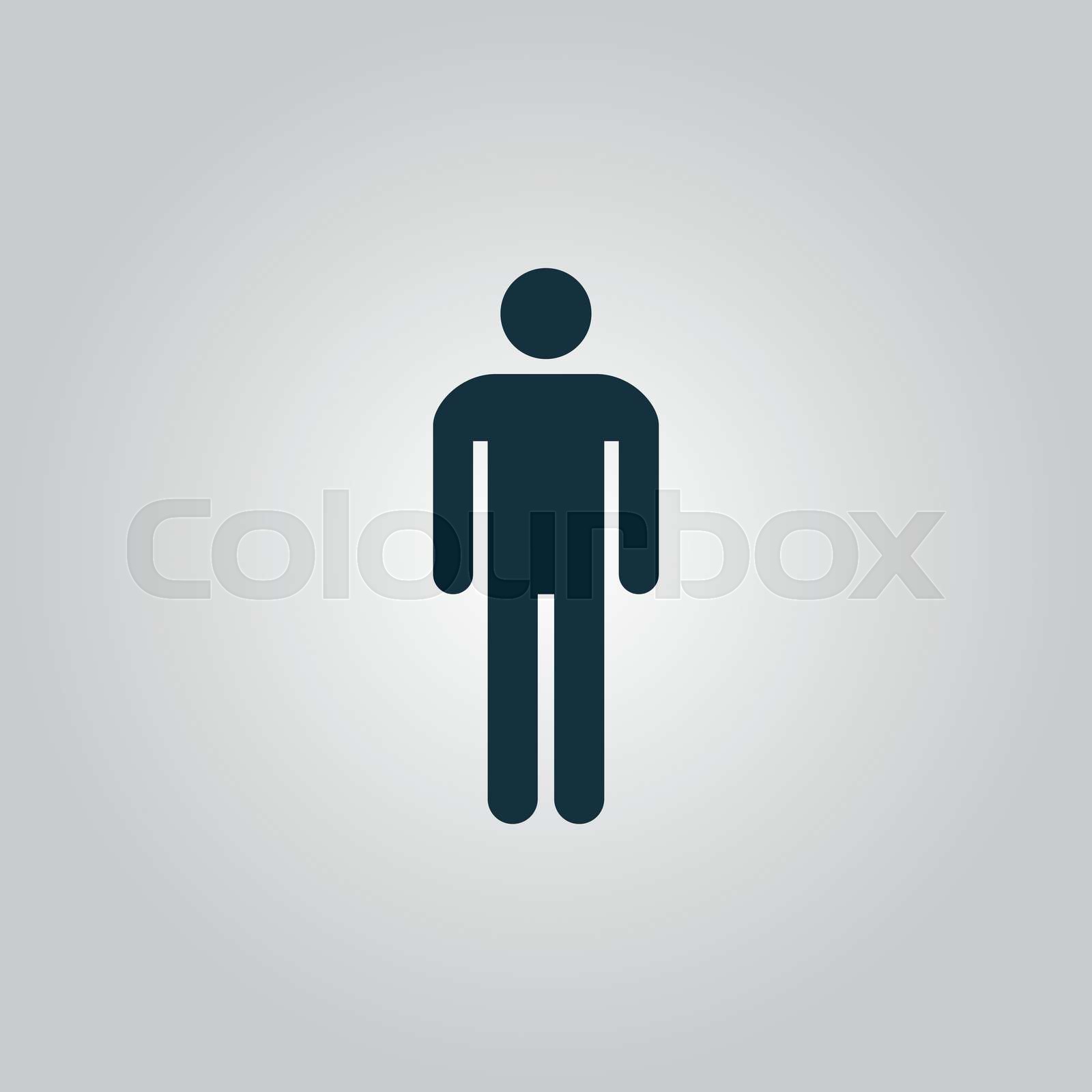 Man icon | Stock vector | Colourbox