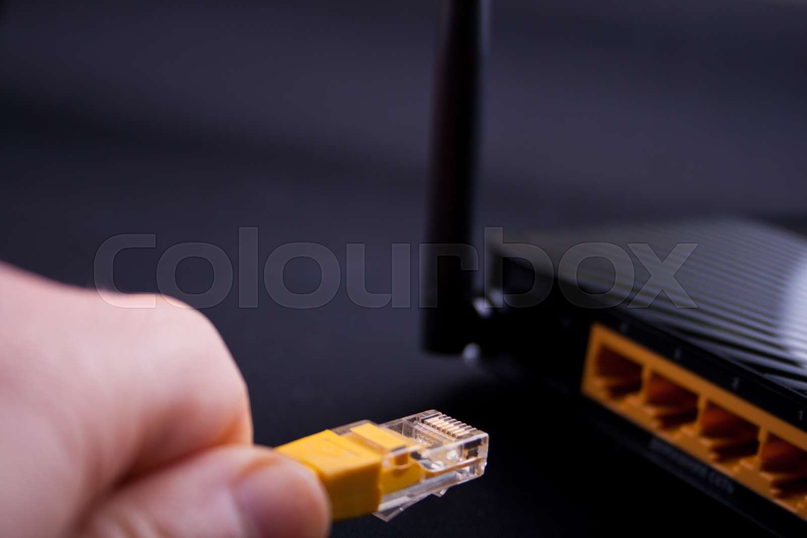 router | Stock image | Colourbox