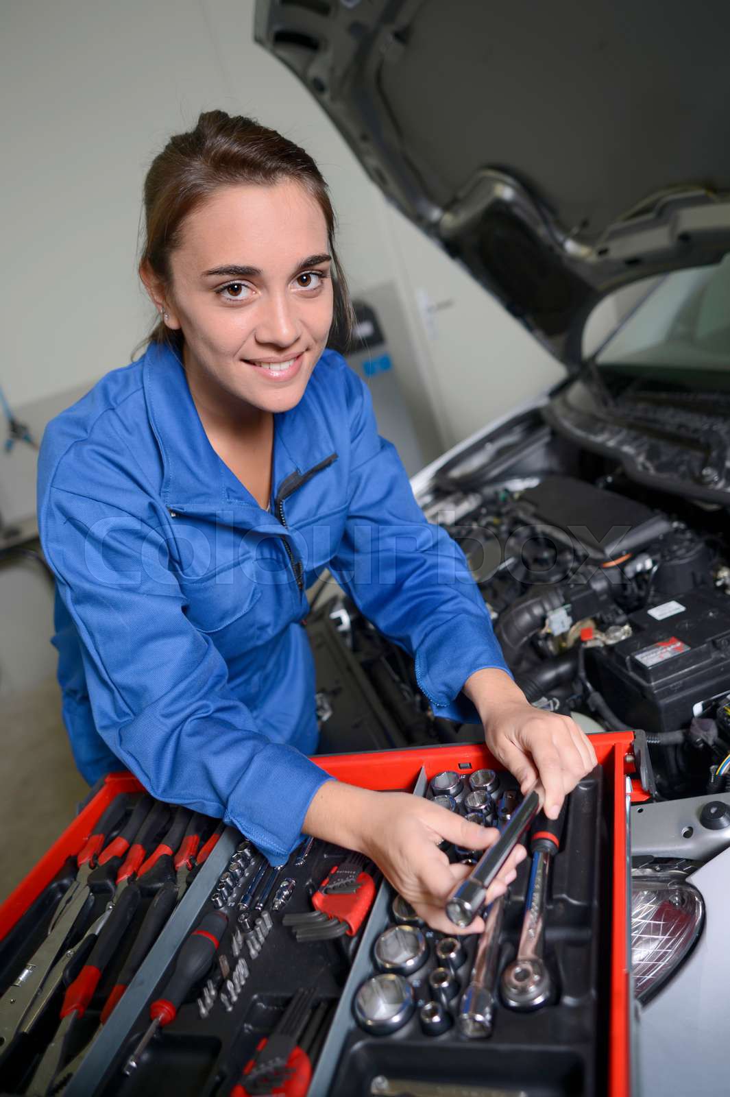 occupation, teen, mechanics | Stock image | Colourbox