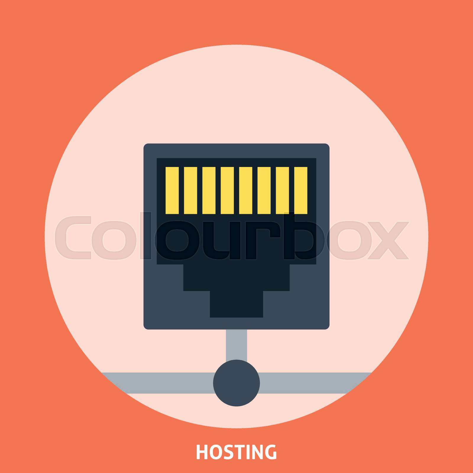 Hosting Icon | Stock vector | Colourbox