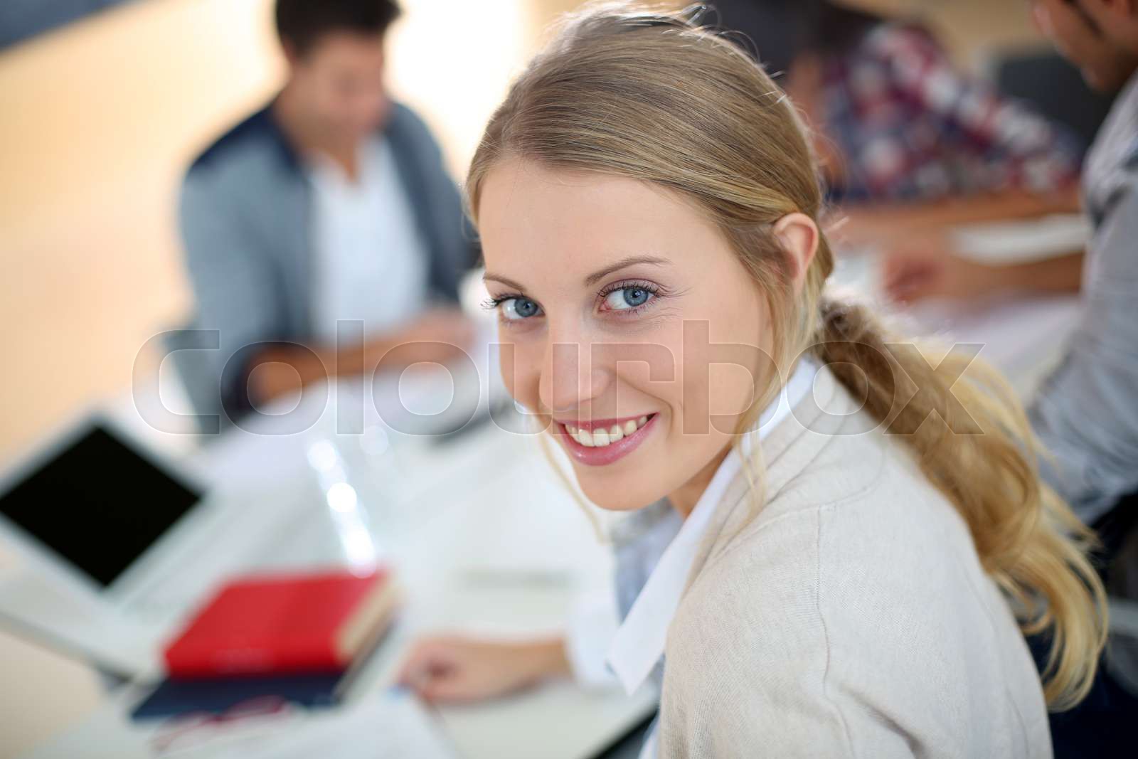 business, european, smile | Stock image | Colourbox