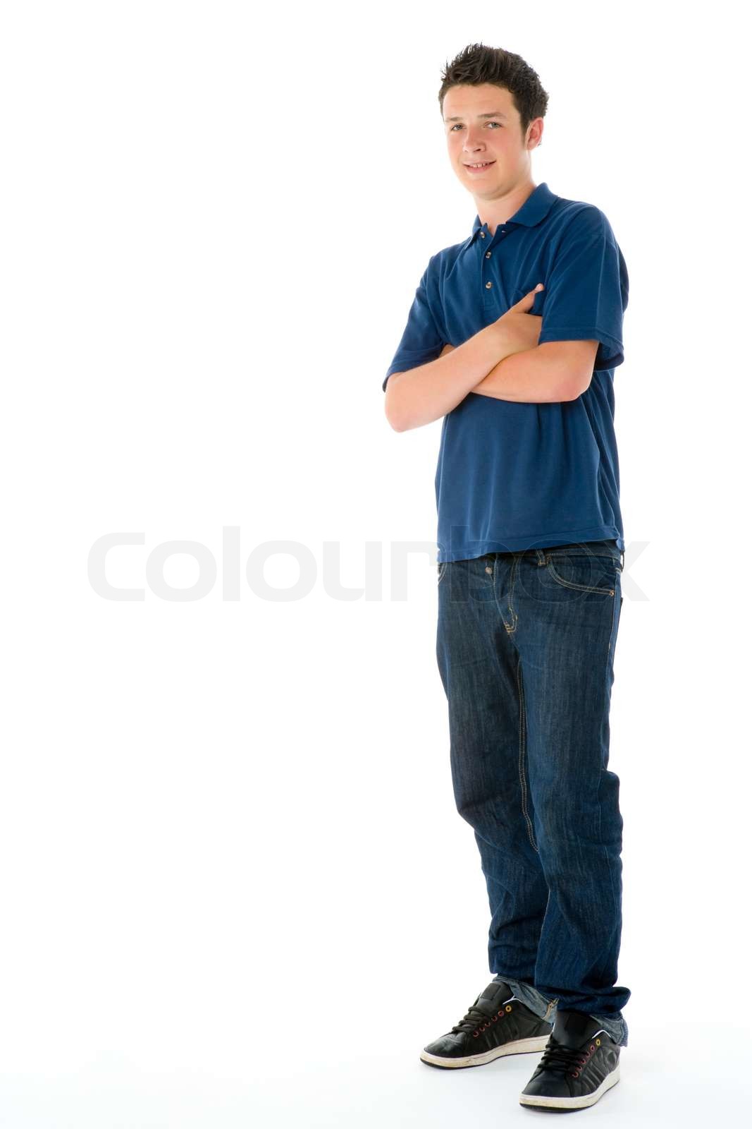 jugendliche, jugendlich, fröhlich | Stock Bild | Colourbox