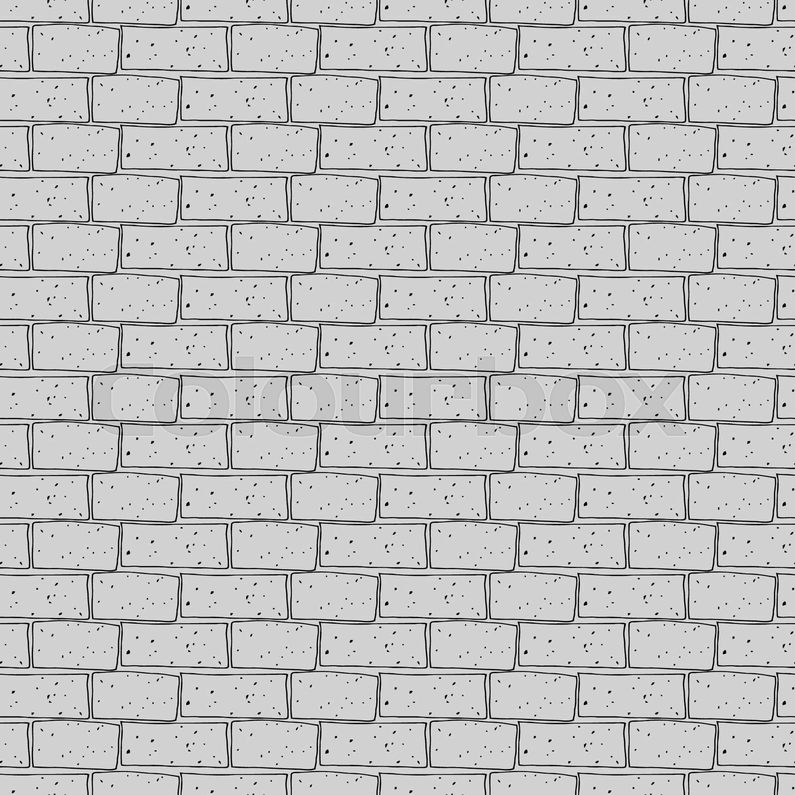 seamless brick pattern | Stock vector | Colourbox