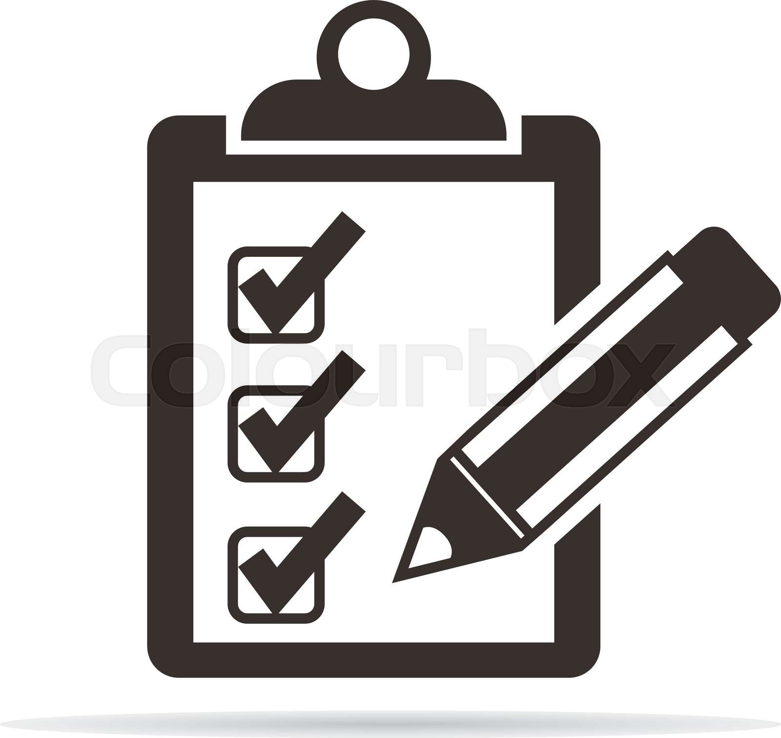 check list | Stock vector | Colourbox