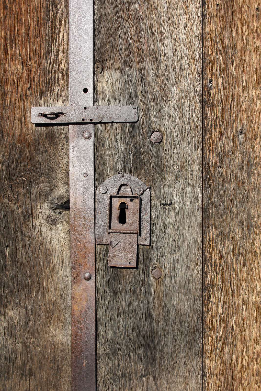 Old iron lock | Stock image | Colourbox