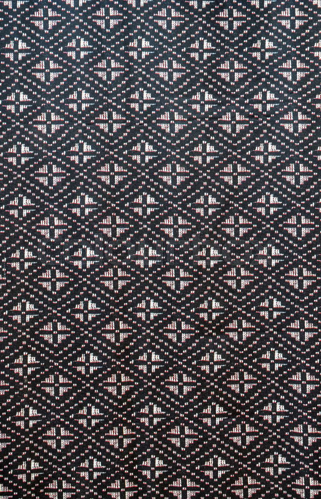 Pattern texture Thailand of native cloth | Stock image | Colourbox