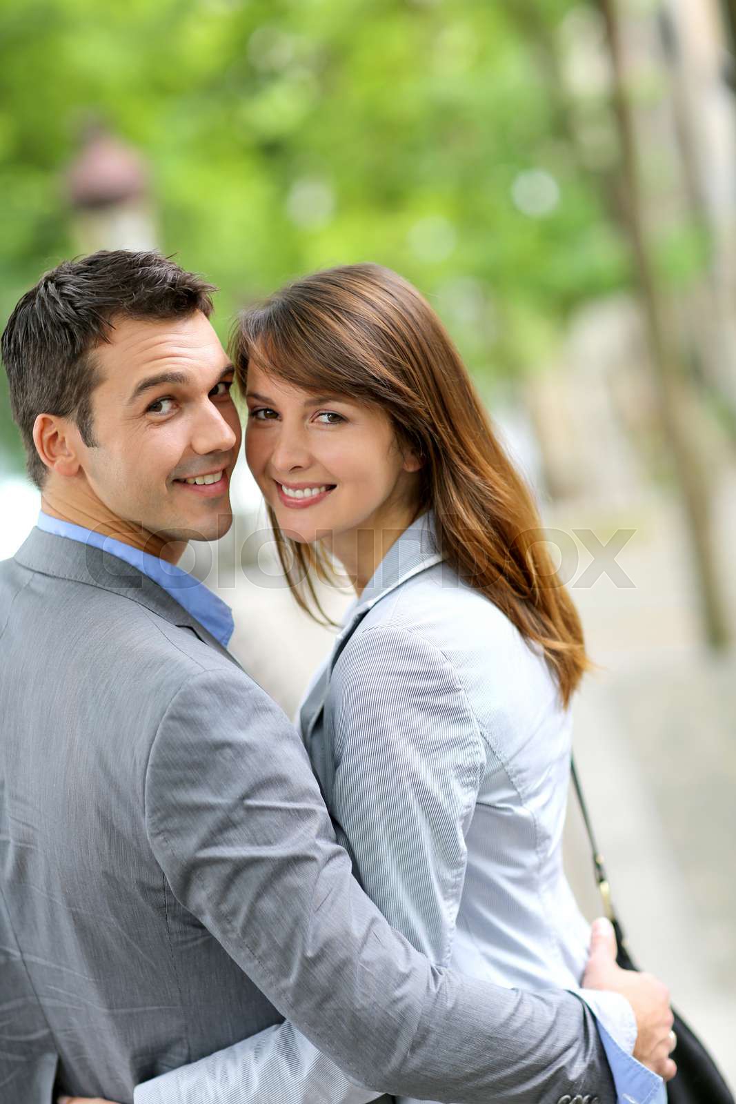 couple, man, 30s | Stock image | Colourbox