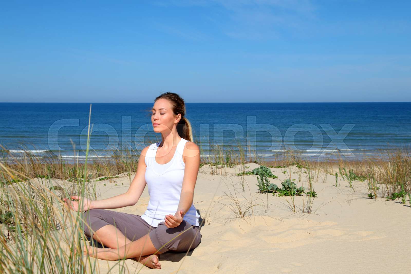 sport, relaxation, model | Stock image | Colourbox